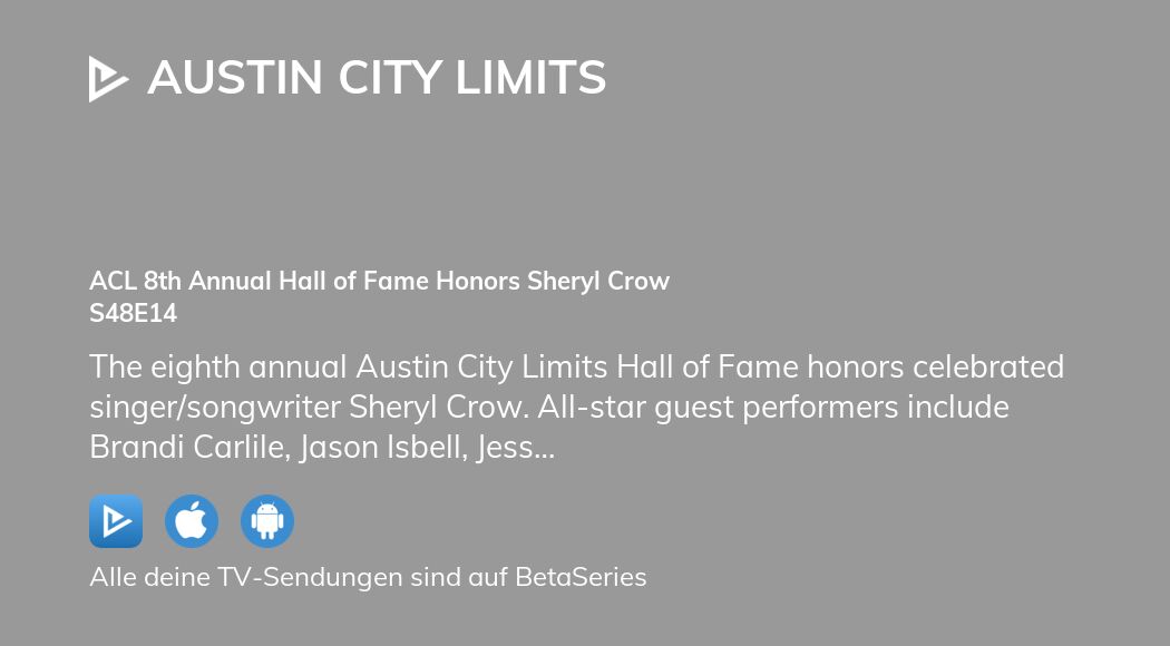 Schau Austin City Limits Staffel 48 Folge 14 Streaming