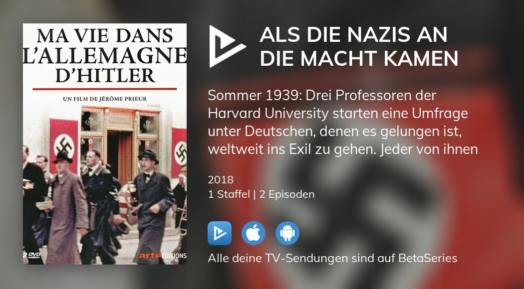 Schau Als die Nazis an die Macht kamen streaming