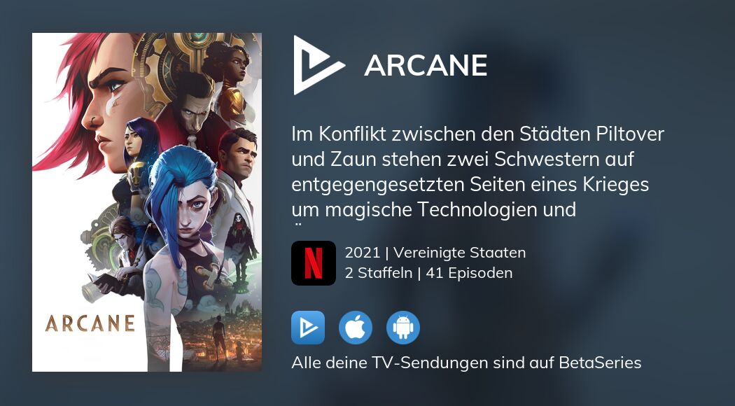 Schau Arcane streaming