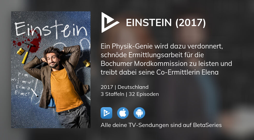 Video: Die Serie Einstein (2017) im legalen Streaming komplett ansehen