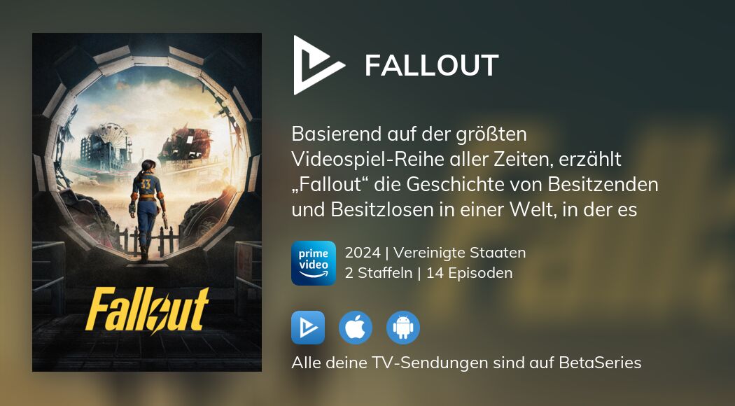 Schau Fallout streaming