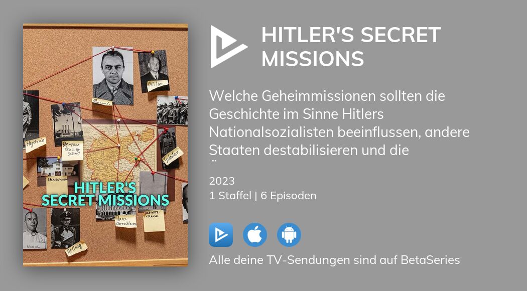Schau Hitlers geheime Missionen streaming