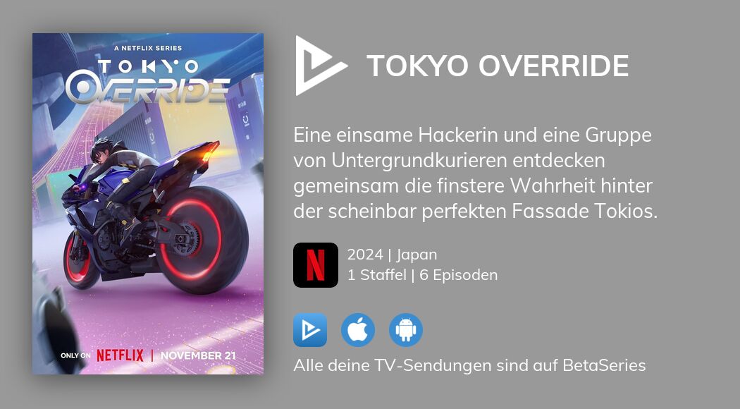 Schau Tokyo Override streaming