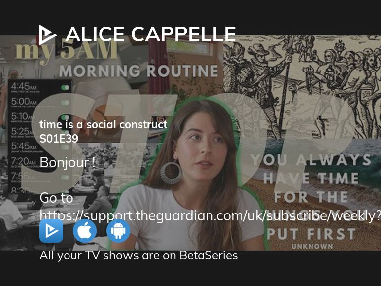 Watch Alice Cappelle season 1 episode 39 streaming