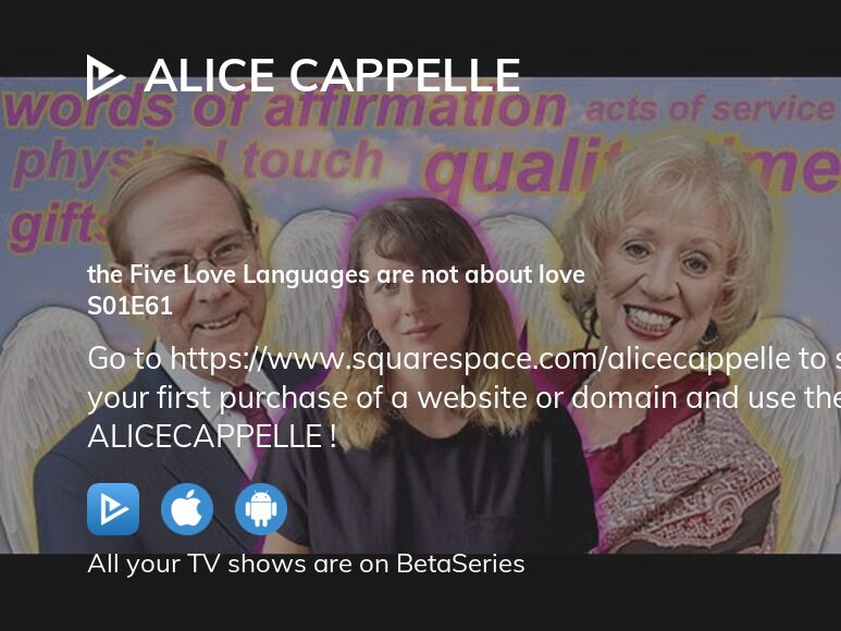 Watch Alice Cappelle season 1 episode 61 streaming online | BetaSeries.com