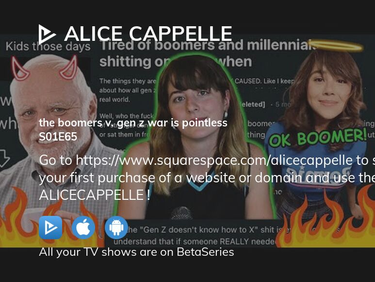 Watch Alice Cappelle season 1 episode 65 streaming