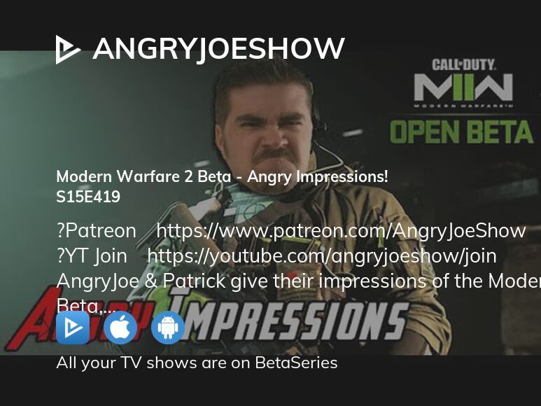 Watch AngryJoeShow season 15 episode 419 streaming