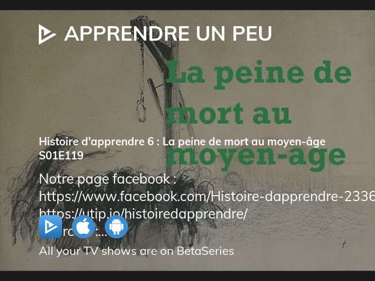 Where to watch Apprendre un peu season 1 episode 119 full streaming ...