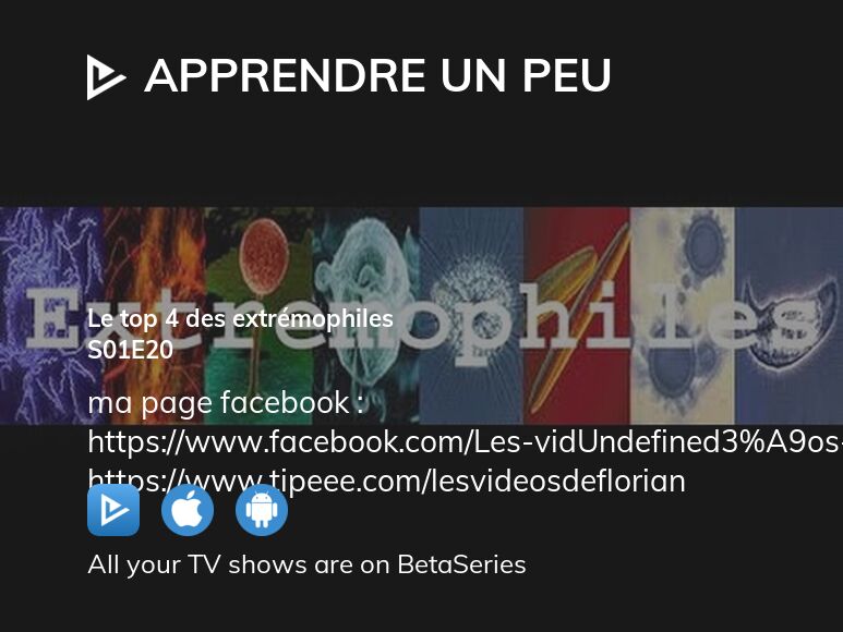Where to watch Apprendre un peu season 1 episode 20 full streaming ...