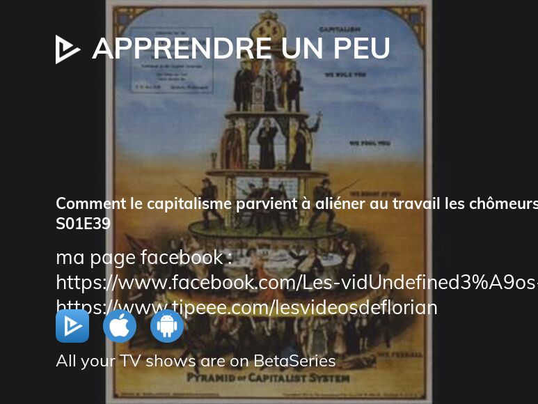 Where to watch Apprendre un peu season 1 episode 39 full streaming ...