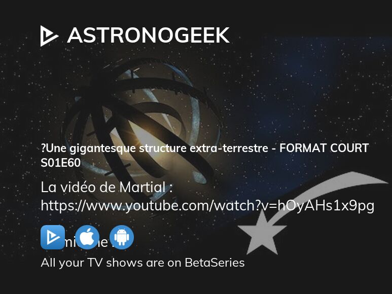 Watch AstronoGeek season 1 episode 60 streaming