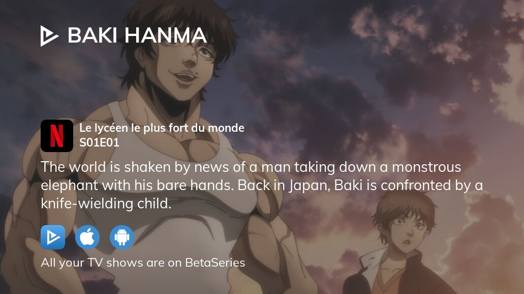 Watch Baki Hanma season 1 episode 1 streaming