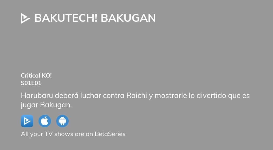Watch BakuTech! Bakugan season 1 episode 1 streaming