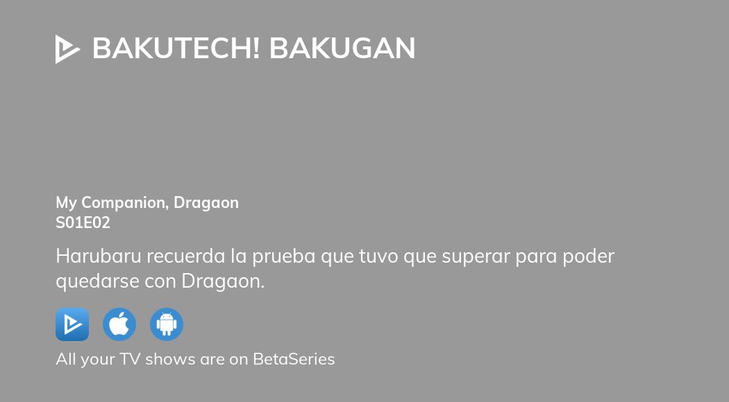Watch BakuTech! Bakugan season 1 episode 2 streaming