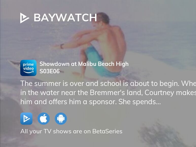 Watch Baywatch season 3 episode 6 streaming