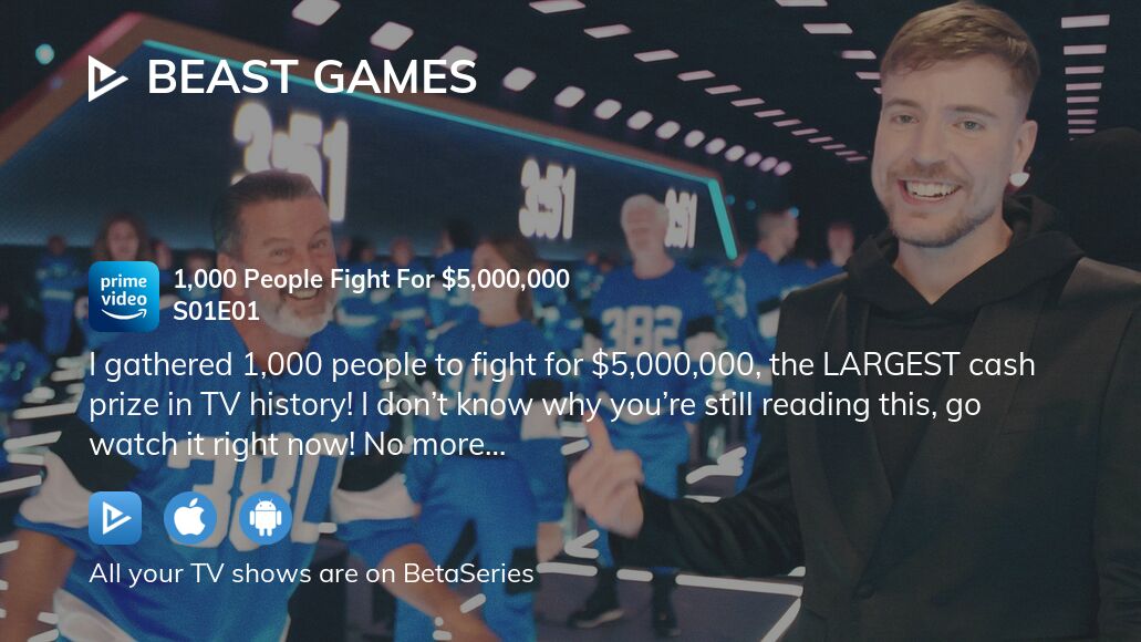 Watch Beast Games season 1 episode 1 streaming