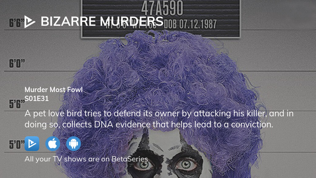 Watch Bizarre Murders season 1 episode 31 streaming