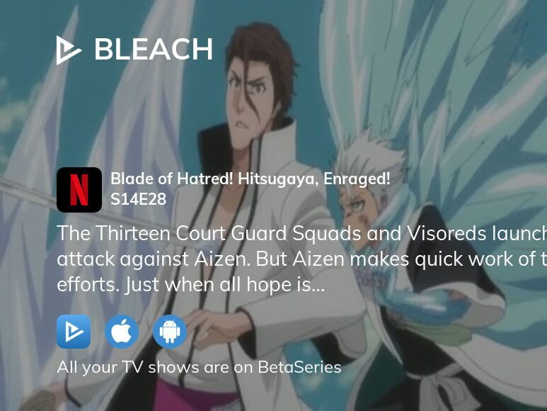 Watch Bleach season 14 episode 28 streaming