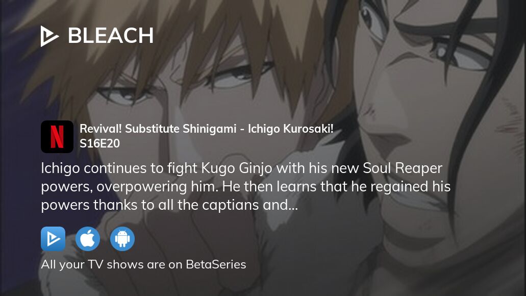 Watch Bleach season 16 episode 20 streaming