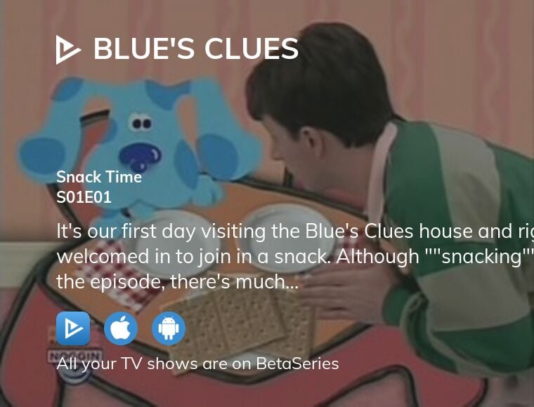 Where to watch Blue's Clues season 1 episode 1 full streaming ...