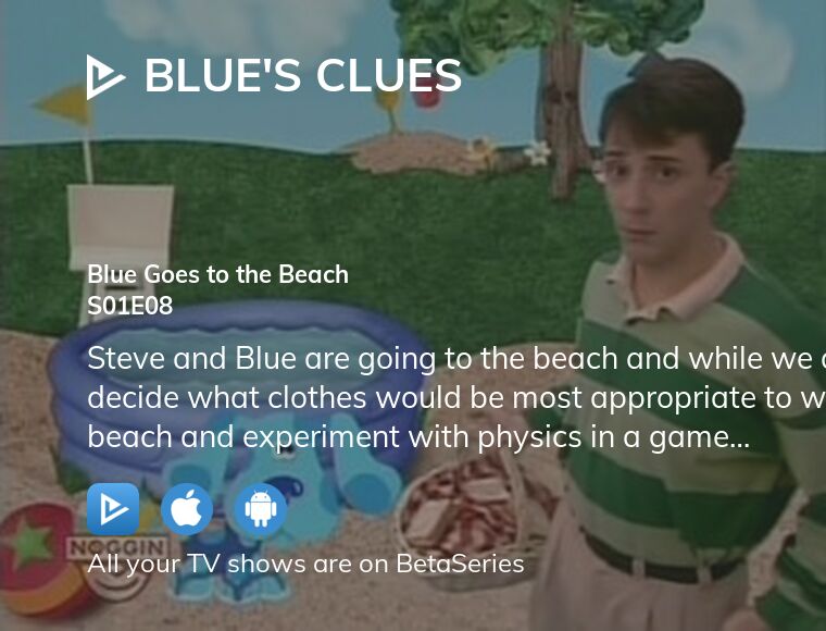 Where to watch Blue's Clues season 1 episode 8 full streaming ...