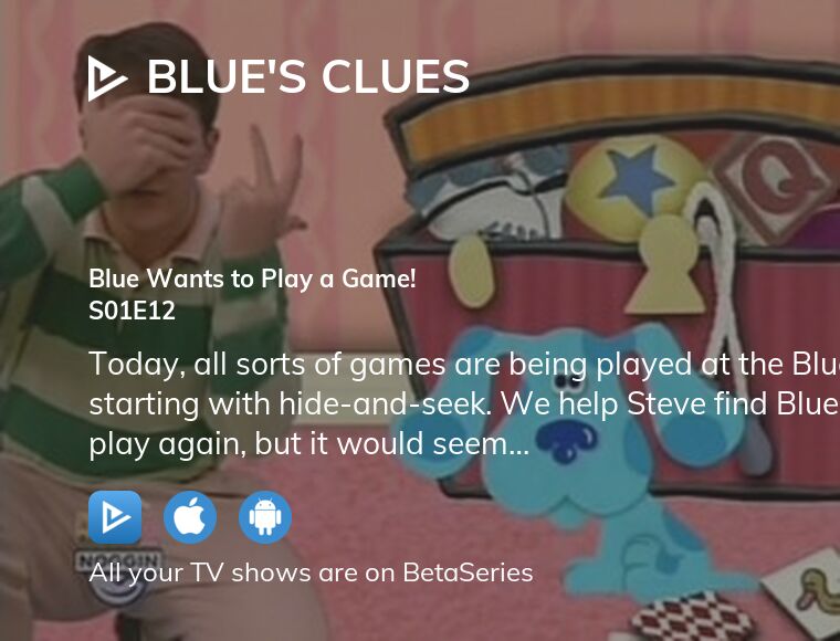 Watch Blue's Clues season 1 episode 12 streaming
