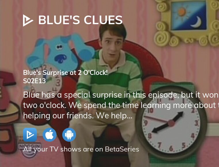 Where to watch Blue's Clues season 2 episode 13 full streaming ...