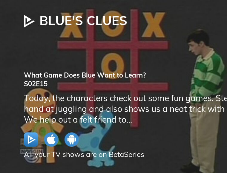 Watch Blue's Clues season 2 episode 15 streaming