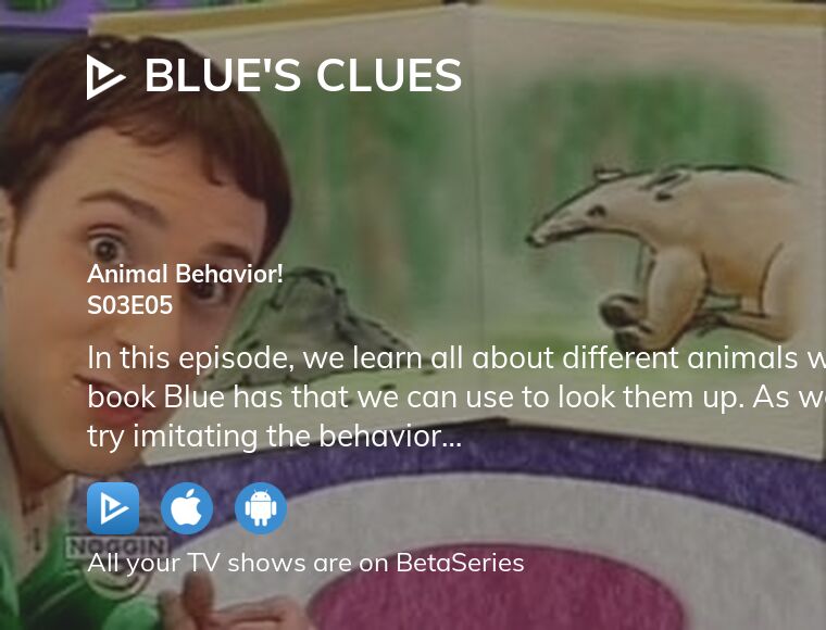 Watch Blue's Clues season 3 episode 5 streaming