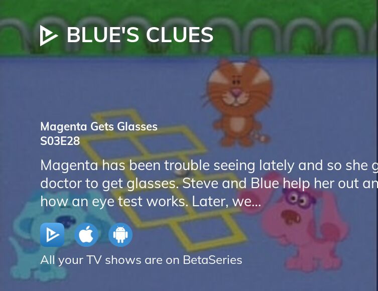 Watch Blue's Clues season 3 episode 28 streaming
