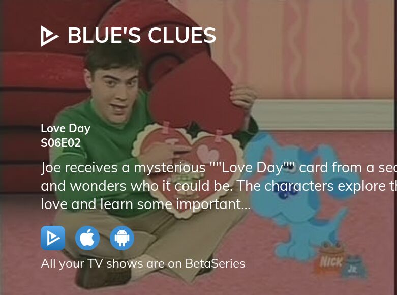 Where to watch Blue's Clues season 6 episode 2 full streaming ...