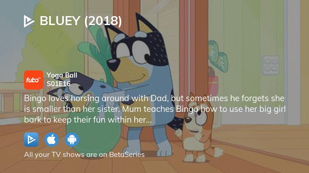 Where to watch Bluey season 1 episode 16 full streaming? | BetaSeries.com