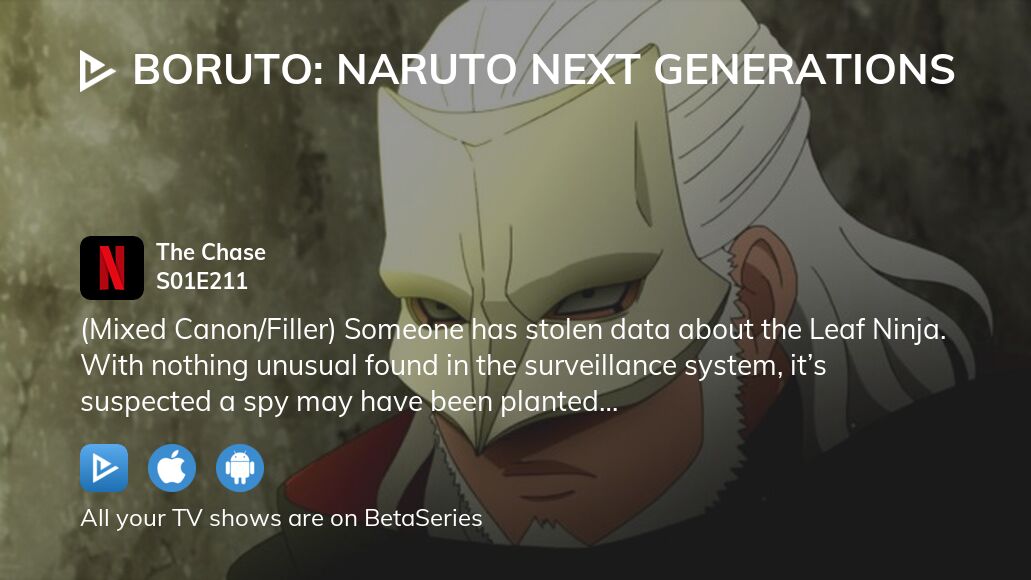 Watch Boruto: Naruto Next Generations season 1 episode 211 streaming