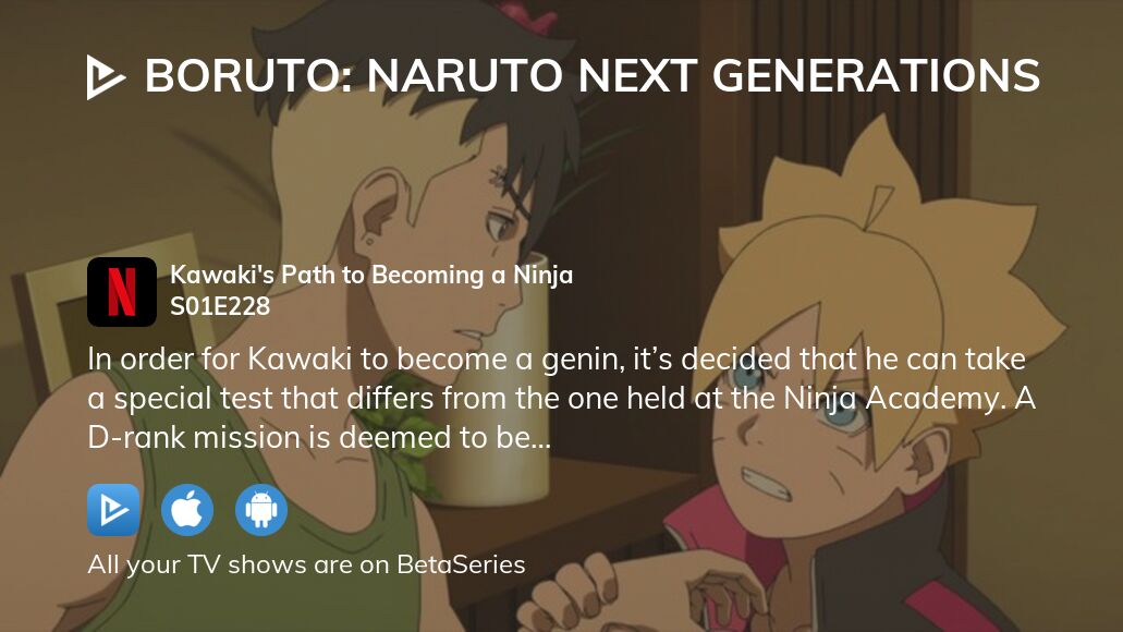 Watch Boruto: Naruto Next Generations season 1 episode 228 streaming
