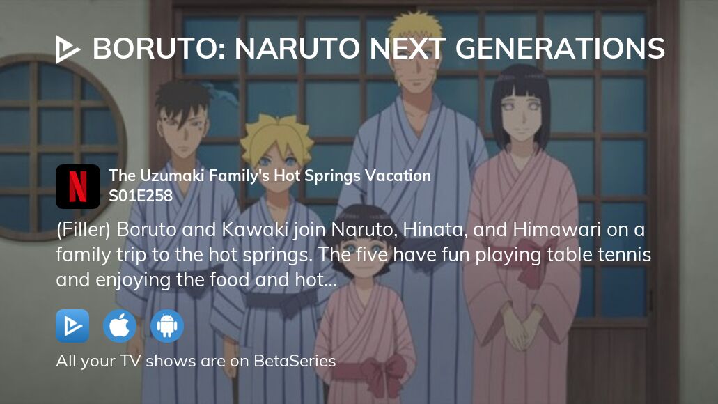 Watch Boruto: Naruto Next Generations season 1 episode 258 streaming
