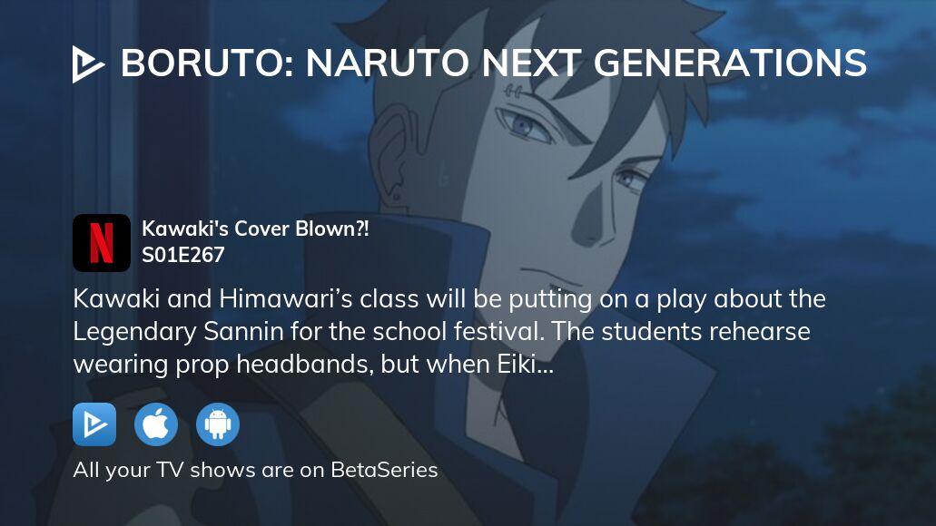 Where to watch Boruto: Naruto Next Generations season 1 episode 267 ...