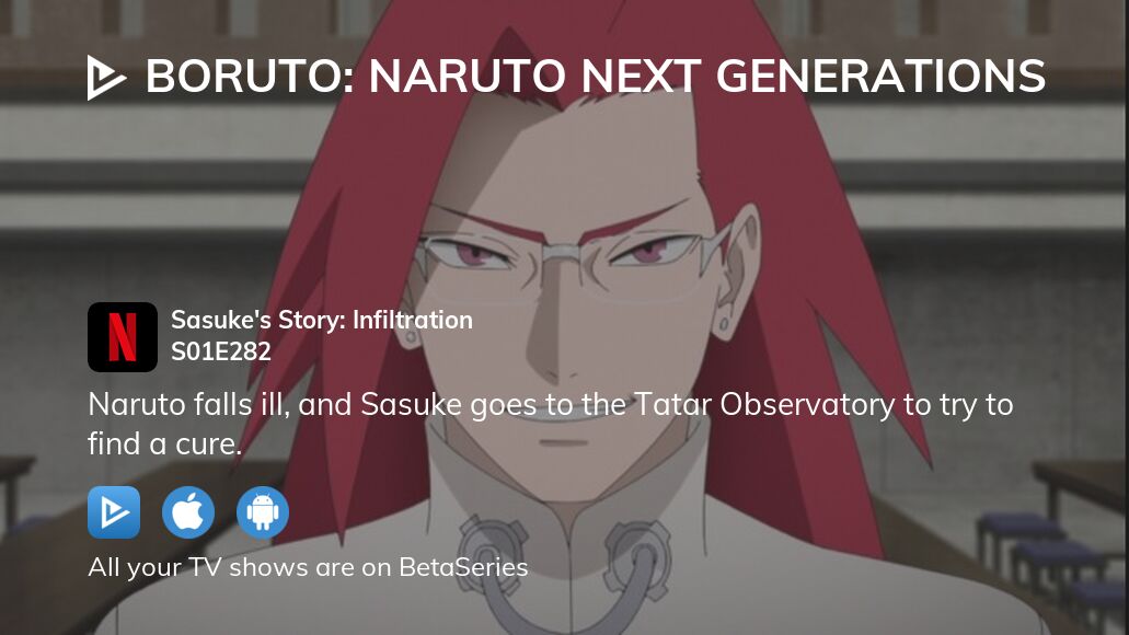 Watch Boruto: Naruto Next Generations season 1 episode 282 streaming