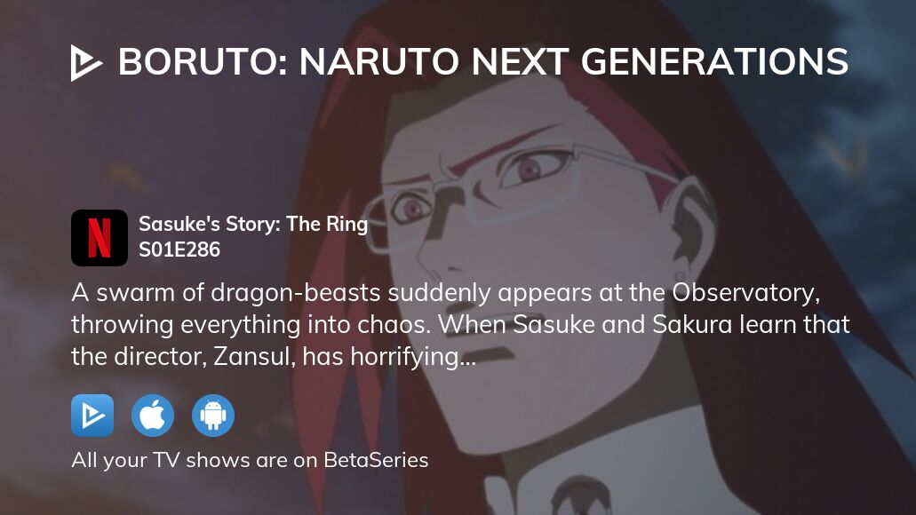 Watch Boruto: Naruto Next Generations season 1 episode 286 streaming