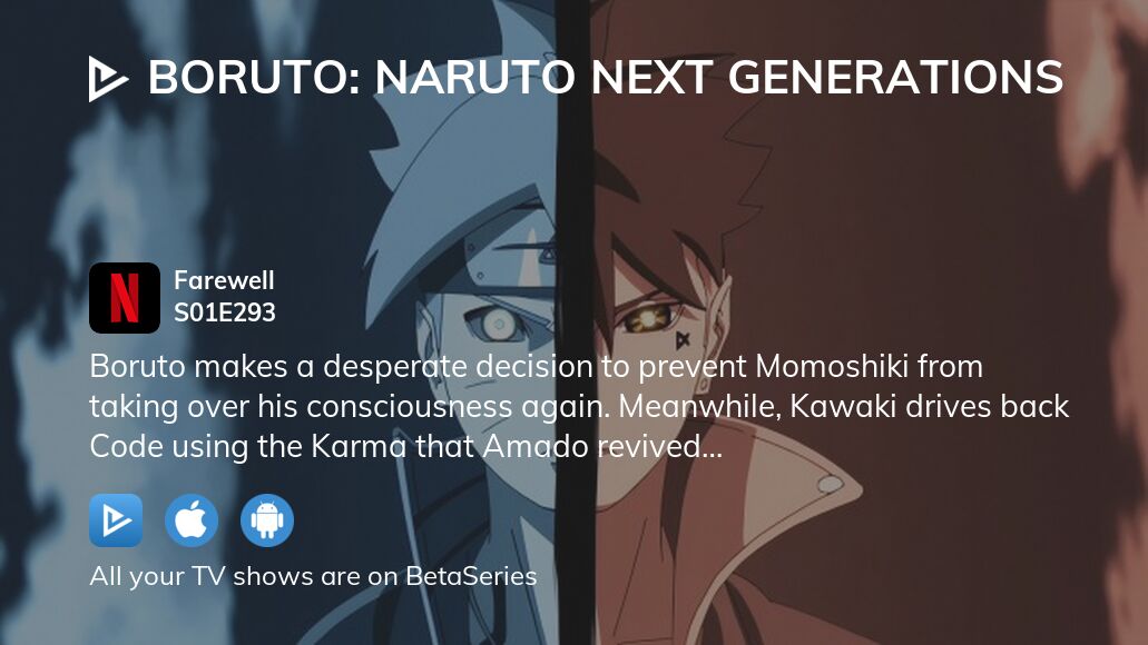 Watch Boruto: Naruto Next Generations season 1 episode 293 streaming