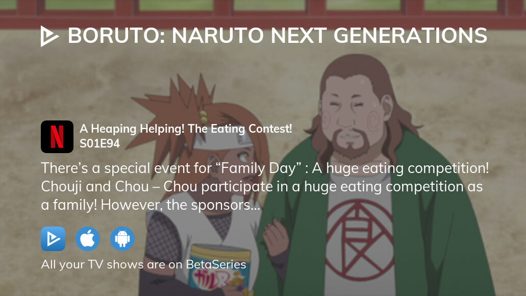 Watch Boruto: Naruto Next Generations season 1 episode 94 streaming