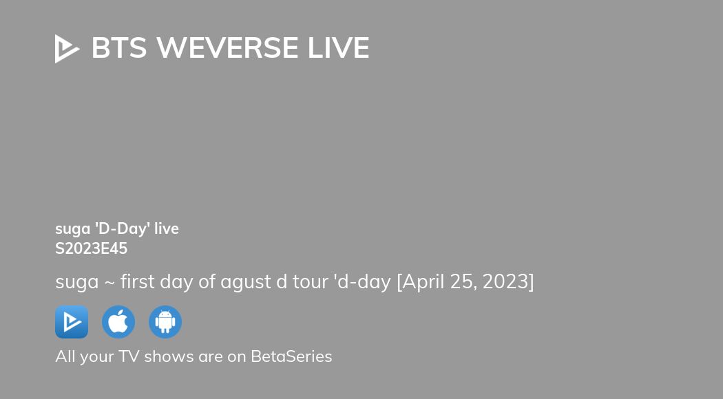 Where to watch BTS Weverse LIVE season 2023 episode 45 full streaming ...