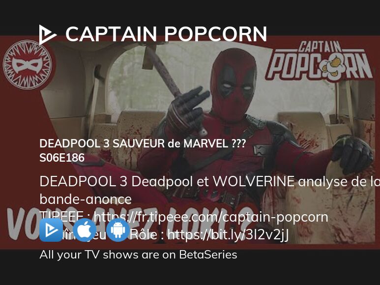 Watch Captain Popcorn season 6 episode 186 streaming