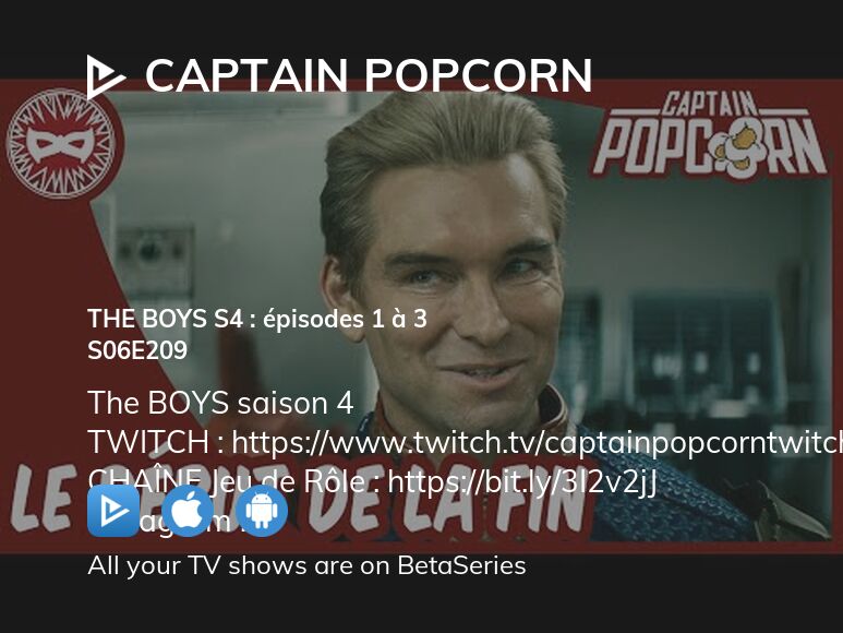 Watch Captain Popcorn season 6 episode 209 streaming