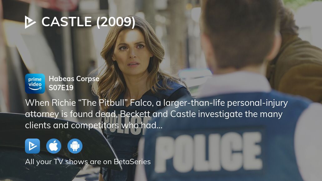 Watch Castle (2009) season 7 episode 19 streaming