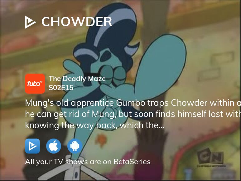 Watch Chowder season 2 episode 15 streaming