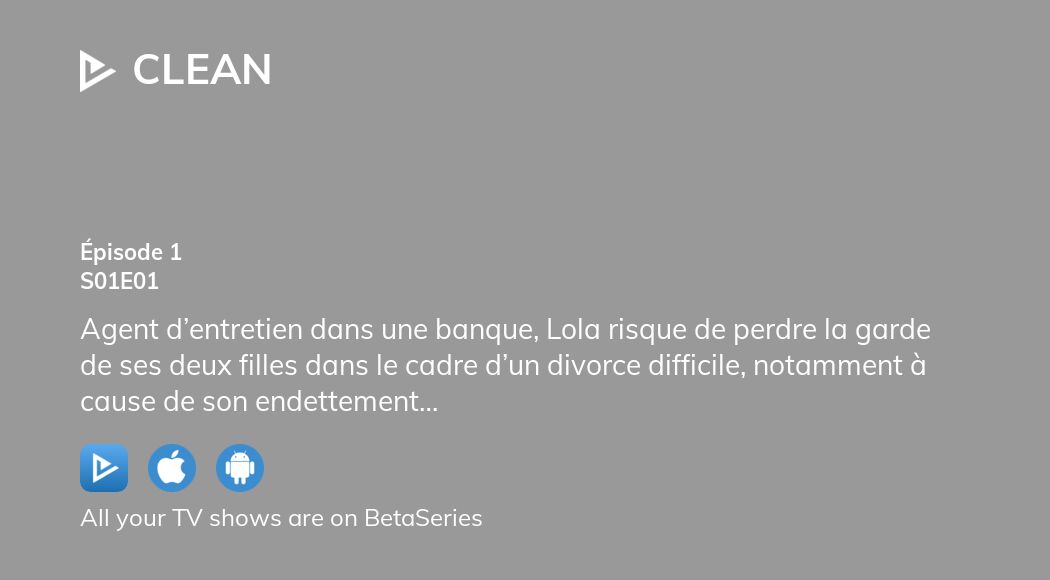 Watch Clean season 1 episode 1 streaming