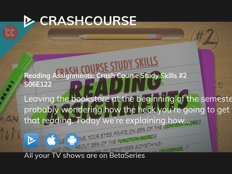 Watch CrashCourse season 6 episode 122 streaming