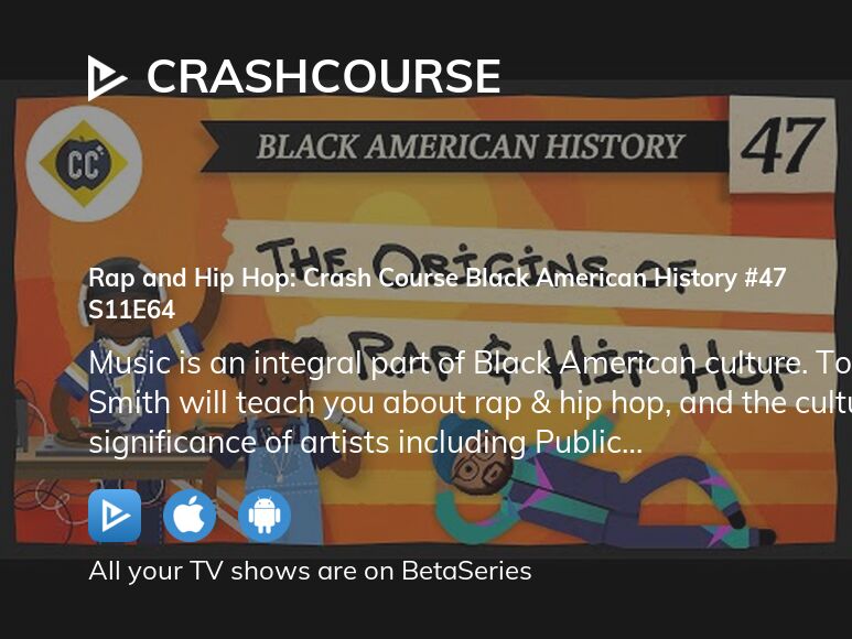 Watch CrashCourse season 11 episode 64 streaming
