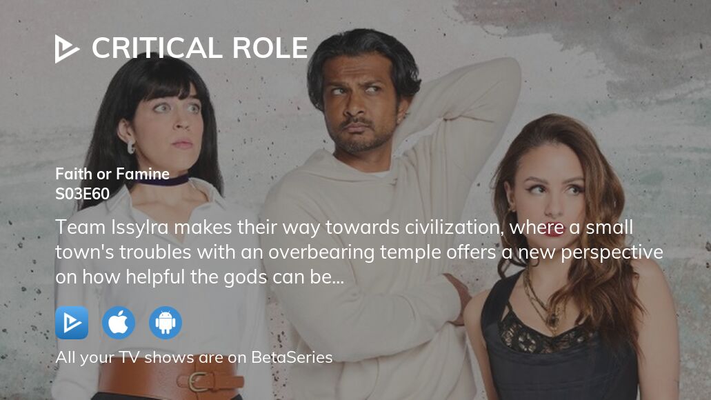 Watch Critical Role season 3 episode 60 streaming