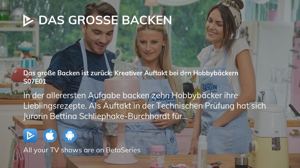 Where to watch The Big Bake (DE) season 7 episode 1 full streaming ...